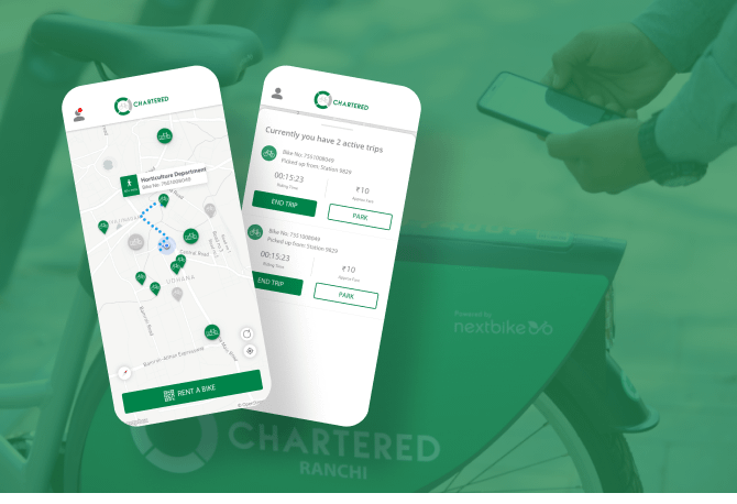 Eco-friendly bike rental app to ensure last mile connectivity